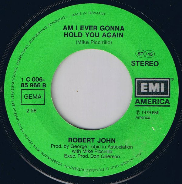 Robert John – Sad Eyes (7″, Single) – akerrecords.nl