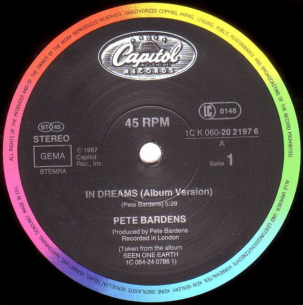 Peter Bardens – In Dreams (12″, Maxi) – akerrecords.nl
