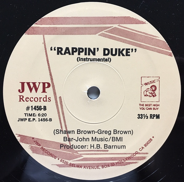 Rappin’ Duke – Rappin’ Duke (12″) – akerrecords.nl