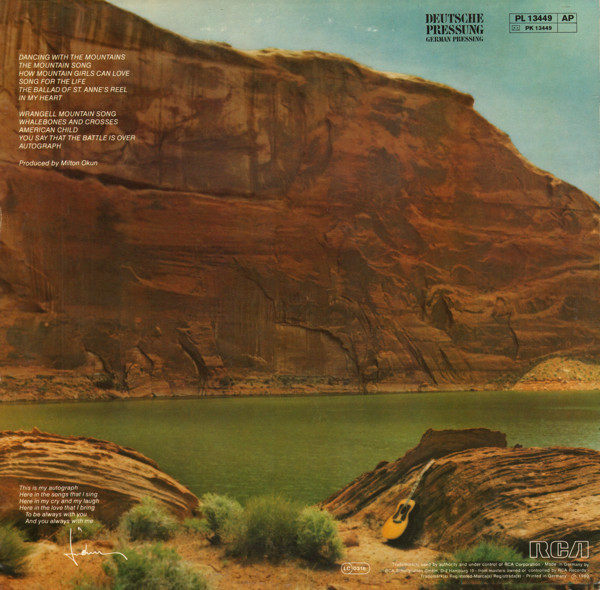 John Denver – Autograph (LP, Album) – akerrecords.nl