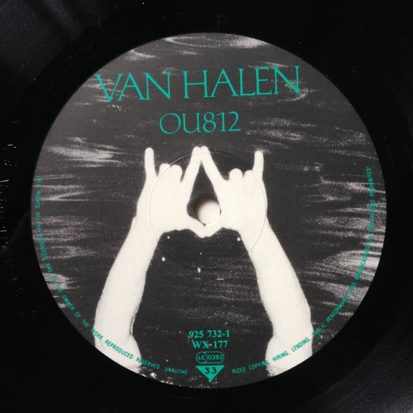 Van Halen – OU812 (LP, Album, Emb) – akerrecords.nl