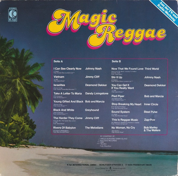 Various – Magic Reggae (LP, Comp) – akerrecords.nl