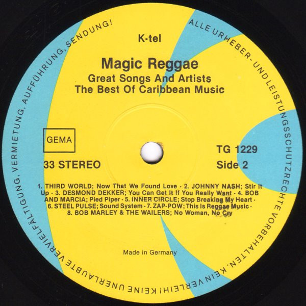 Various – Magic Reggae (LP, Comp) – akerrecords.nl