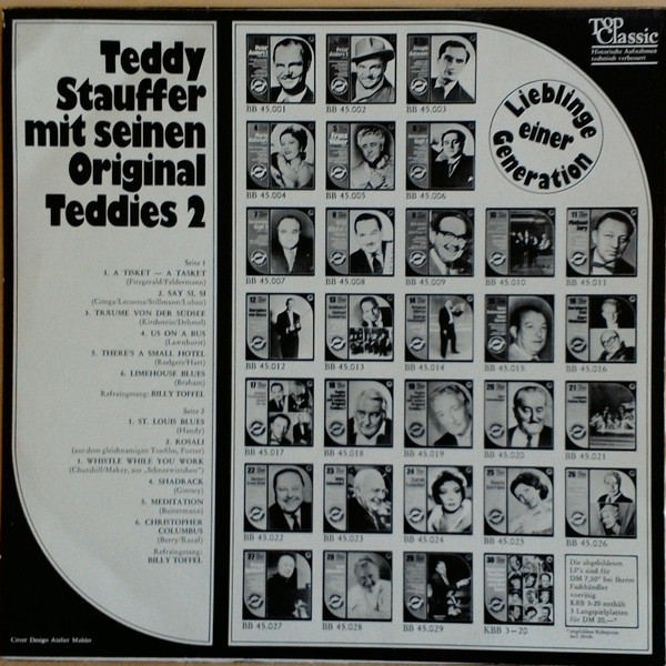 Teddy Stauffer Und Seine Original Teddies – Teddy Stauffer Mit Seinen ...