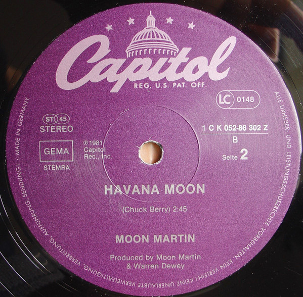 Moon Martin – Bad News (Special Version) (12″, Maxi) – akerrecords.nl