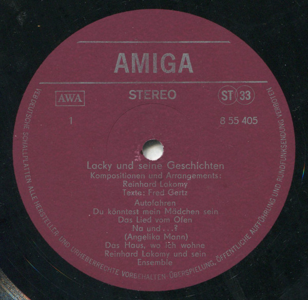Reinhard Lakomy – Lacky Und Seine Geschichten (LP, Album) – akerrecords.nl