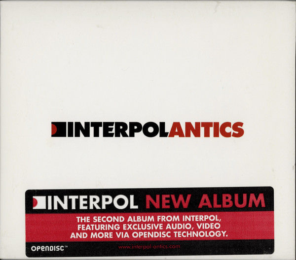 Interpol – Antics (CD, Album, Enh, Sli) – akerrecords.nl