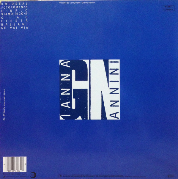 Gianna Nannini – Puzzle (LP, Album) – akerrecords.nl