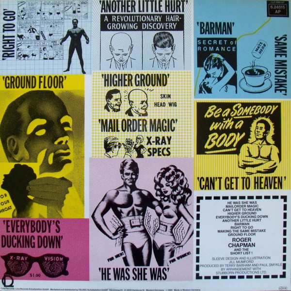 Roger Chapman And The Shortlist – Mail Order Magic (LP, Album ...