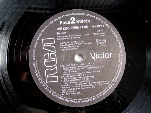 The Kids From Fame – The Kids From Fame Again (LP) – akerrecords.nl