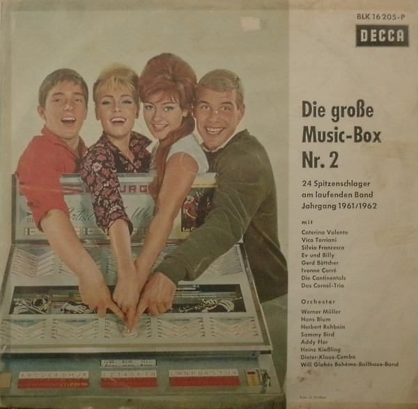 Various – Die Große Music-Box Nr. 2 (LP, Comp, Mono, Mixed ...
