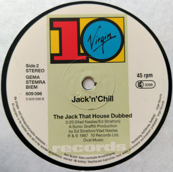 Jack ‘N’ Chill – The Jack That House Built (12″) – akerrecords.nl