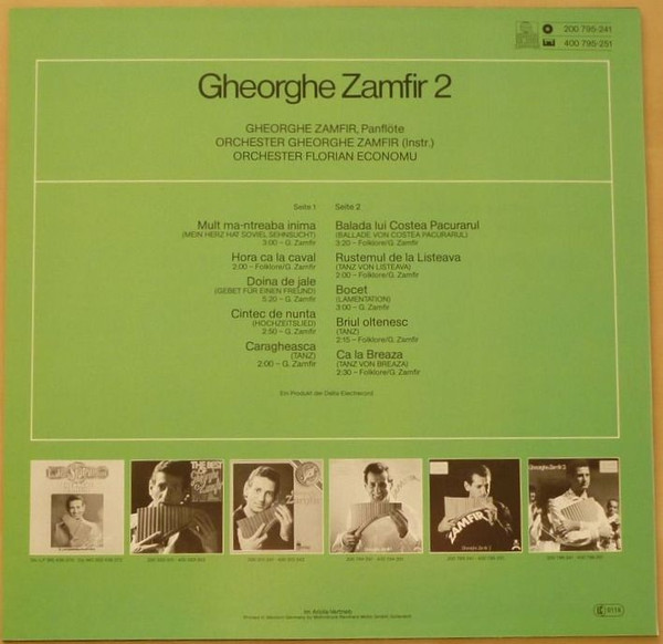 Gheorghe Zamfir – Gheorghe Zamfir 2 (LP, Album) – akerrecords.nl