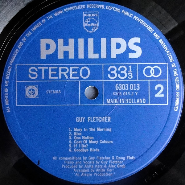 Guy Fletcher (2) – Guy Fletcher (LP, Album) – akerrecords.nl