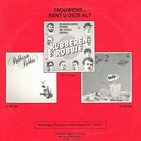 Rubberen Robbie – Meer Nederlandse Sterre (Holland Olé) (12″, Maxi, Blu ...