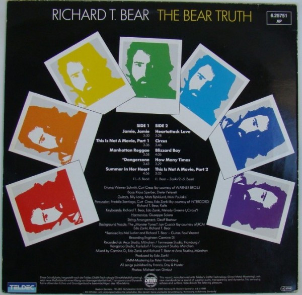 Richard T. Bear – The Bear Truth (LP, Album) – akerrecords.nl