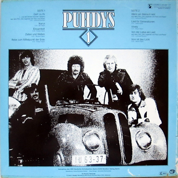 Puhdys – Puhdys 1 (LP, Comp) – akerrecords.nl