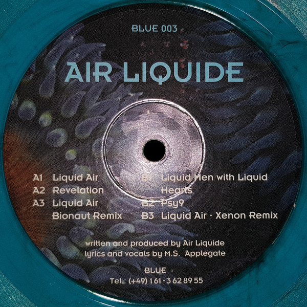 Air Liquide – Liquide Air E.P. (12″, EP, Blu) – akerrecords.nl