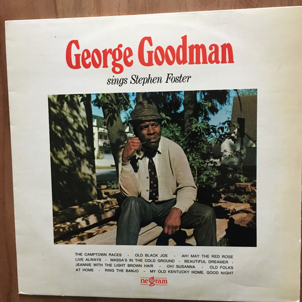 George Goodman – George Goodman Sings Stephen Foster (LP, Album ...
