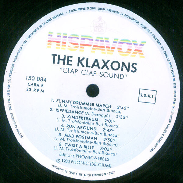 The Klaxons – Clap Clap!! Sound (LP, Album) – akerrecords.nl