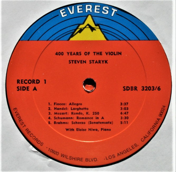 Steven Staryk – 400 Years Of The Violin (6xLP, Album + Box ...