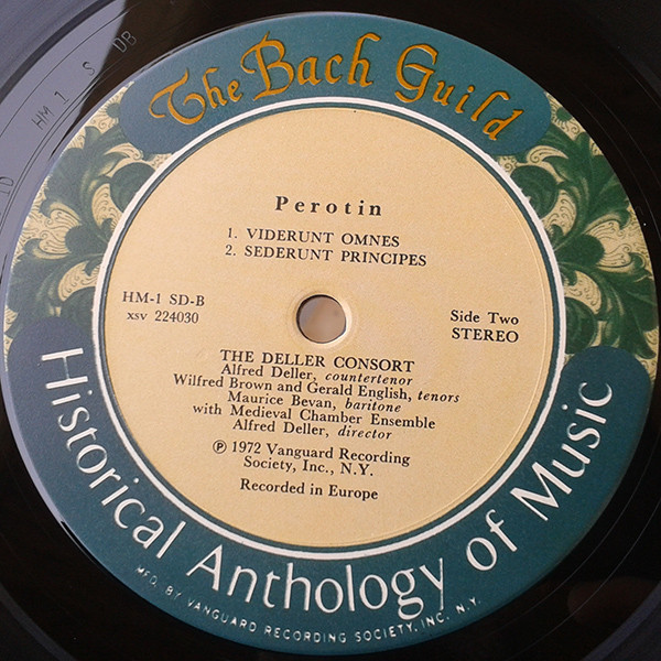 Guillaume de Machaut, Pérotin, Alfred Deller, Deller Consort, Medieval ...