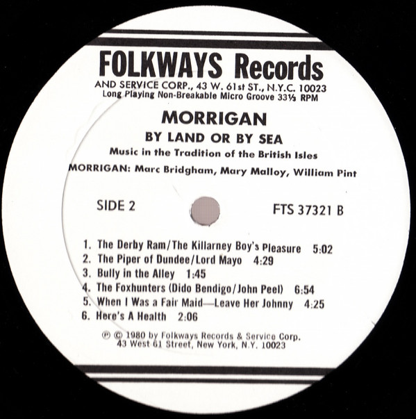 Morrigan (5) – By Land or By Sea … Music in the Tradition of the ...