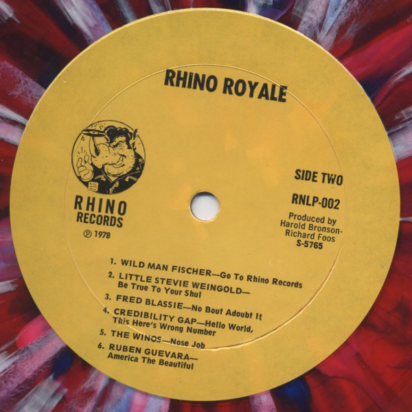 Various – Rhino Royale (LP, Comp, Col) – akerrecords.nl