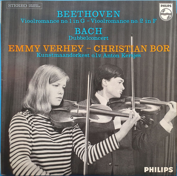 Beethoven* / Bach* – Emmy Verhey, Christian Bor*, Kunstmaandorkest ...