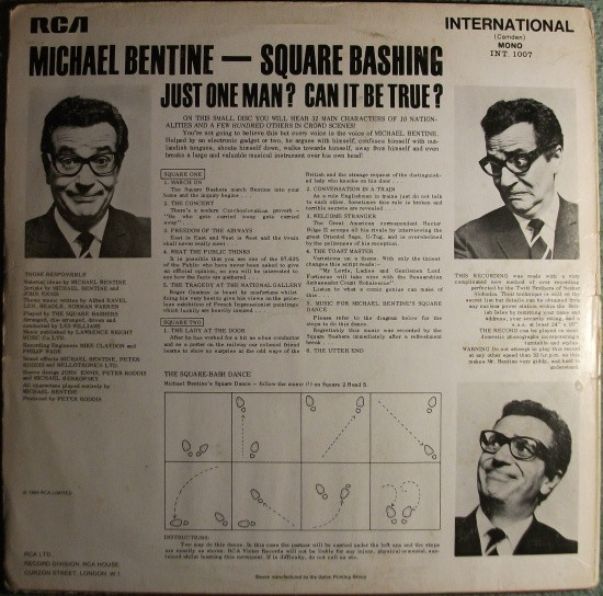 Michael Bentine – Square Bashing (LP, Mono) – akerrecords.nl