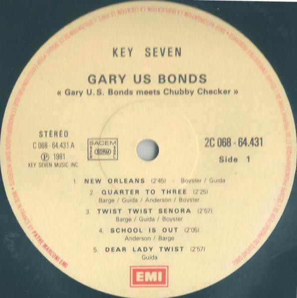 Gary U.S. Bonds / Chubby Checker – Gary U.S. Bonds Meets Chubby Checker ...