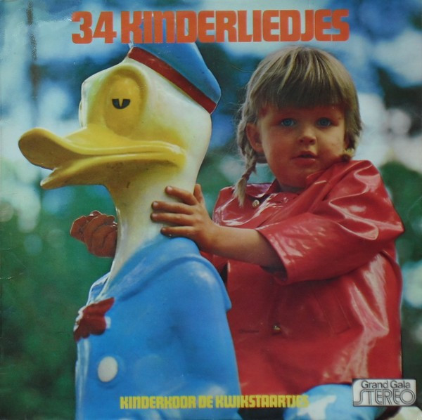 Kinderkoor De Kwikstaartjes – 34 Kinderliedjes (LP, Album) – akerrecords.nl