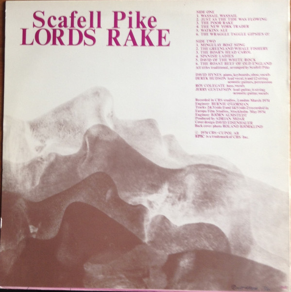 Scafell Pike – Lord’s Rake (LP, Album) – akerrecords.nl