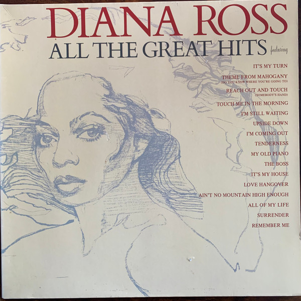 Diana Ross – All The Great Hits (LP, Comp) – akerrecords.nl