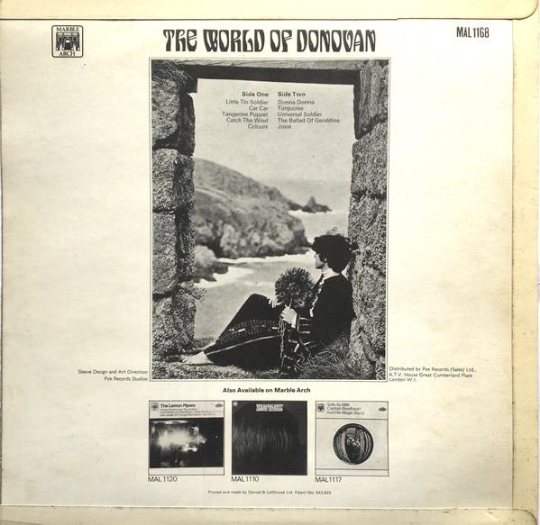 Donovan – The World Of Donovan (LP, Comp, Mono) – akerrecords.nl