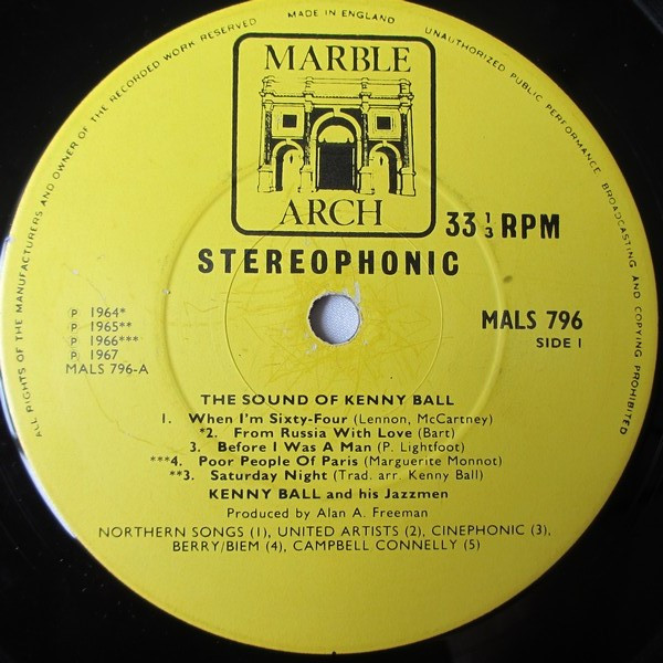 Kenny Ball And His Jazzmen – The Sound Of Kenny Ball (LP, Comp ...