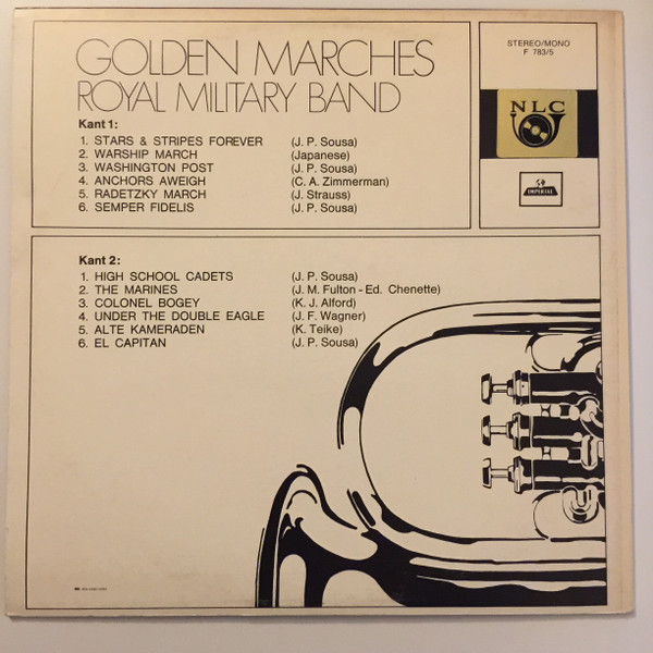 Royal Military Band – Golden Marches (LP, Club) – akerrecords.nl