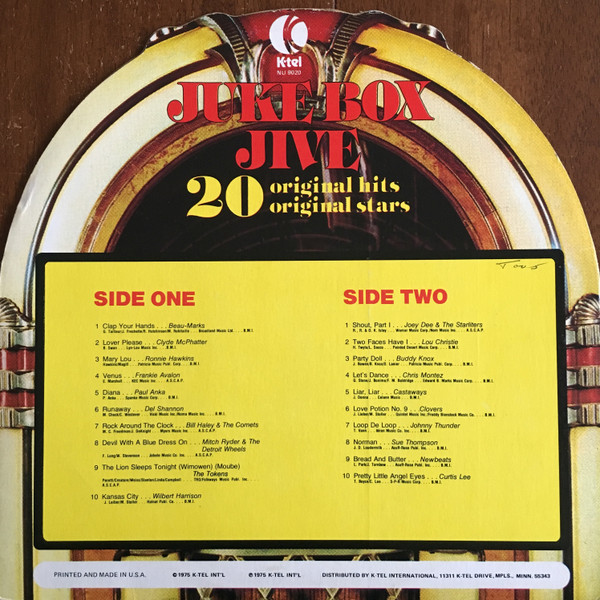 Various – Jukebox Jive (LP, Comp, Ltd, Die) – akerrecords.nl