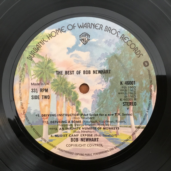 Bob Newhart – The Best Of Bob Newhart (LP, Comp) – akerrecords.nl