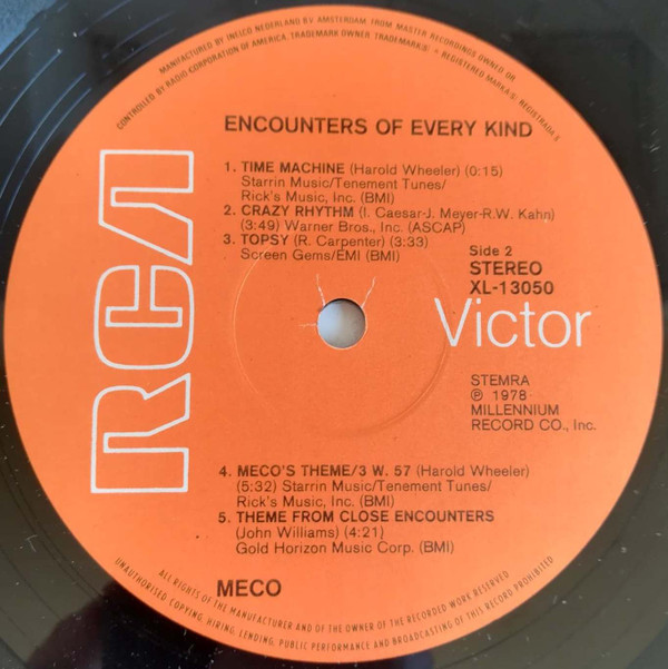 Meco Monardo – Encounters Of Every Kind (LP, Album) – akerrecords.nl