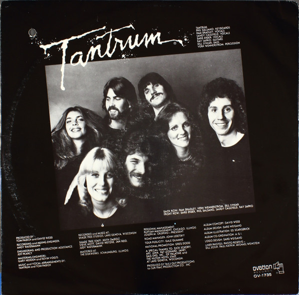 Tantrum (9) – Tantrum (LP, Album) – akerrecords.nl