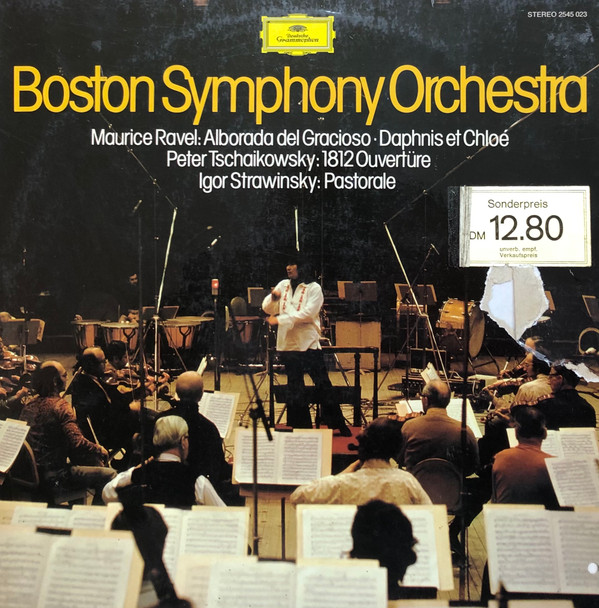 Boston Symphony Orchestra, Maurice Ravel, Pyotr Ilyich Tchaikovsky, Igor Stravinsky, Seiji Ozawa ...