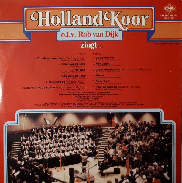 Holland Koor o.l.v. Rob van Dijk (3) – Holland Koor Zingt… (LP, Album) – akerrecords.nl