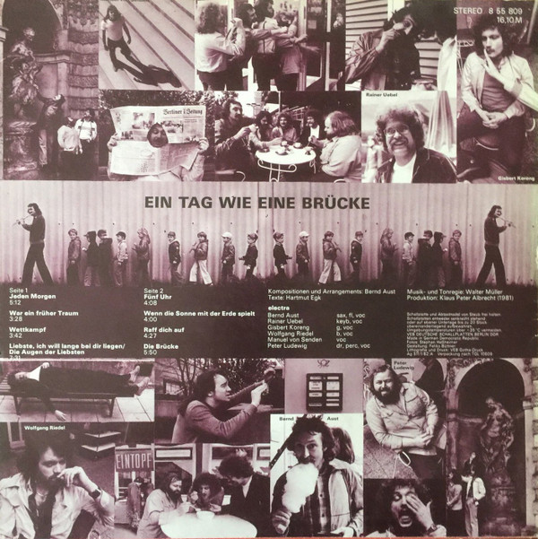 Electra (7) – Ein Tag Wie Eine Brücke (LP, Album, Red) – akerrecords.nl
