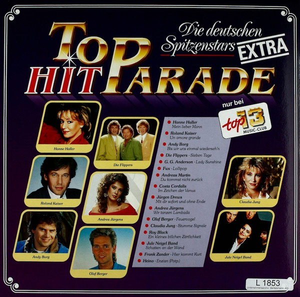Various – Top Hit Parade Extra. Die Deutschen Spitzenstars (LP, Comp ...
