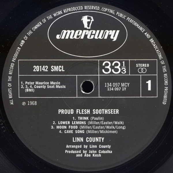Linn County – Proud Flesh Soothseer (LP, Album) – akerrecords.nl