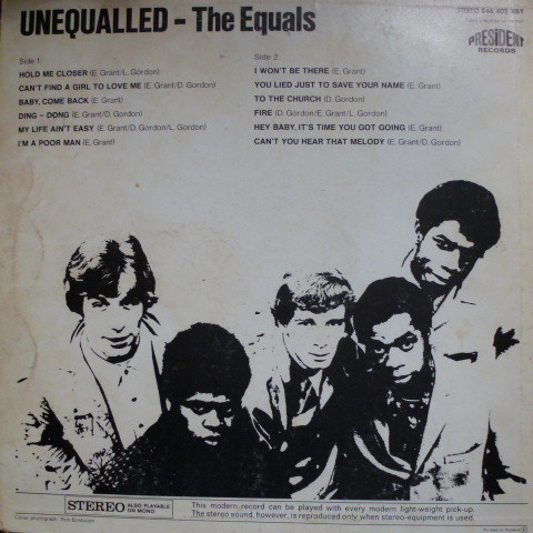 The Equals – Unequalled Equals (LP) – akerrecords.nl