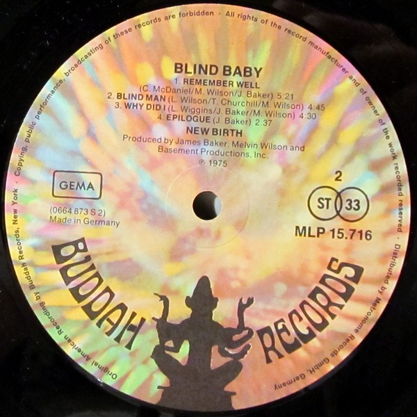 New Birth – Blind Baby (LP, Album) – akerrecords.nl