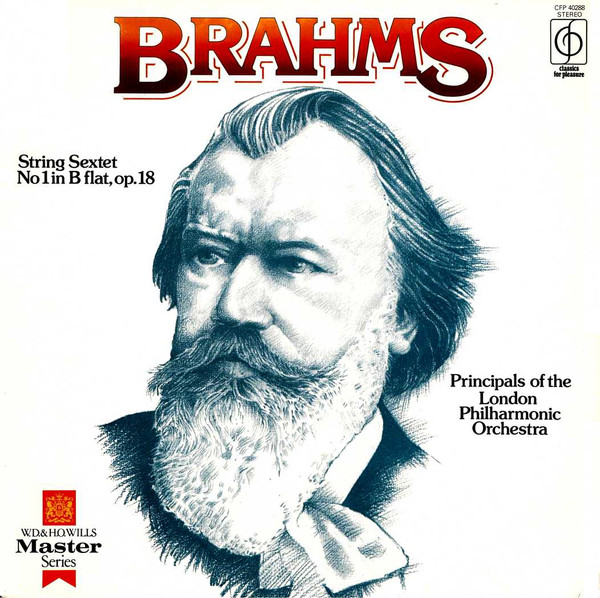 Johannes Brahms, London Philharmonic Orchestra – String Sextet No. 1 In B Flat, Op. 18 (LP ...