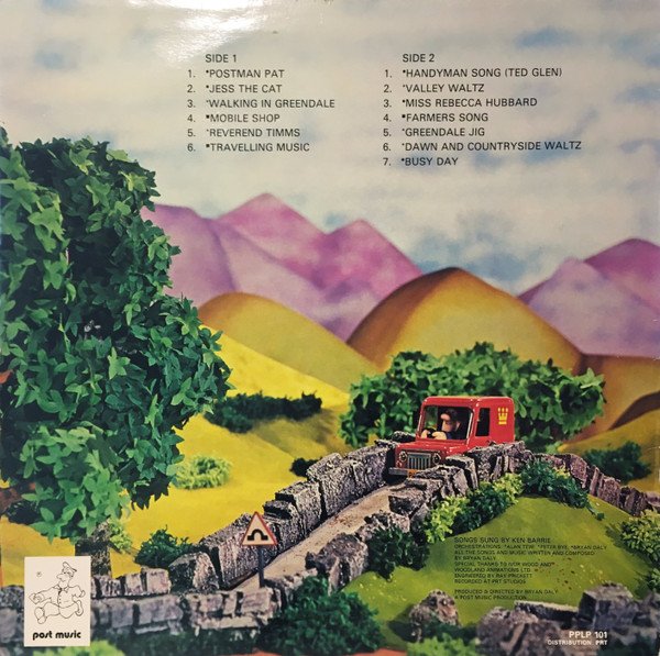 Postman Pat (3), Bryan Daly*, Ken Barrie – Postman Pat: Songs And Music ...